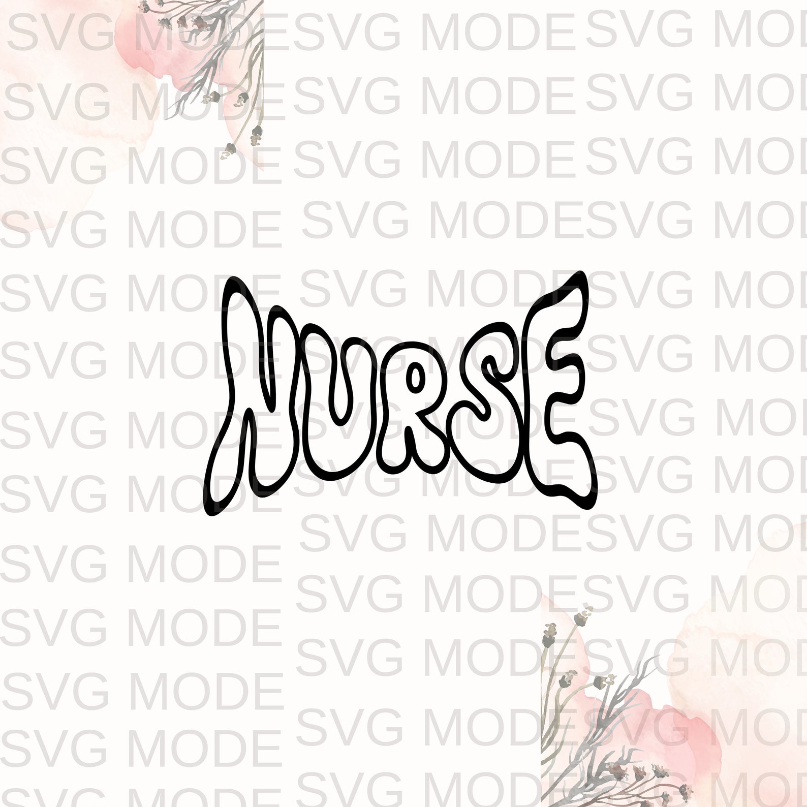 Nurse SVG File Instant Download, Nurse Cut File for Cricut, Nurse Life ...