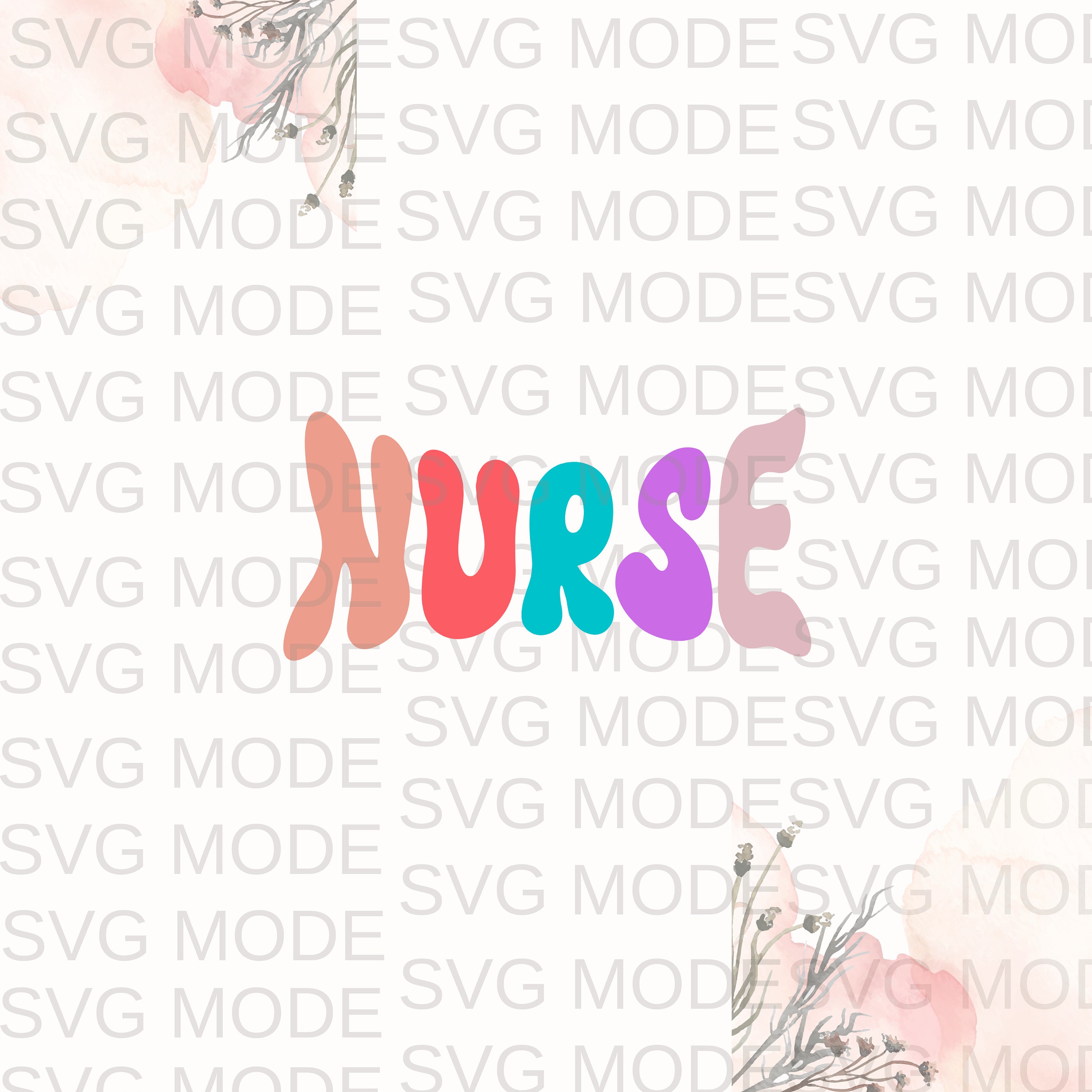 Nurse SVG File Instant Download, Nurse Cut File for Cricut, Nurse Life ...