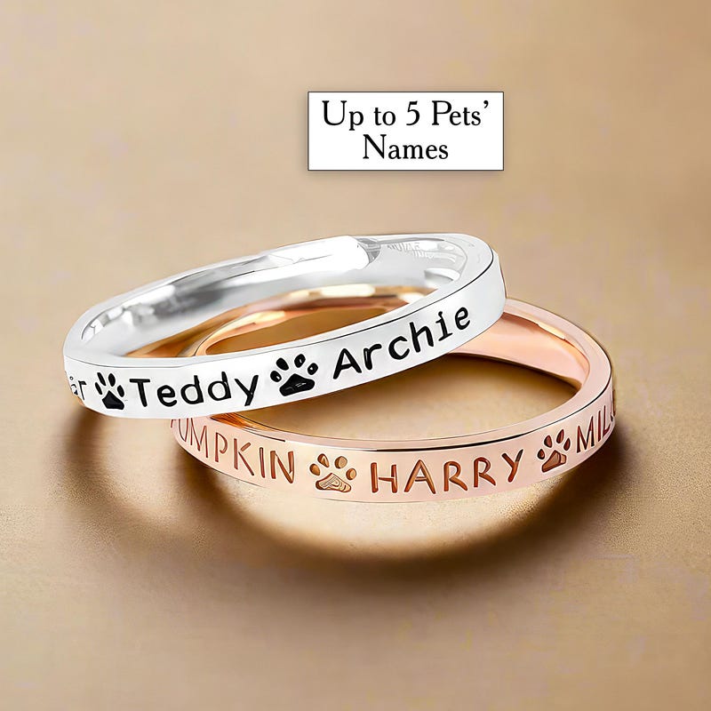Pet Memorial Rings - Etsy