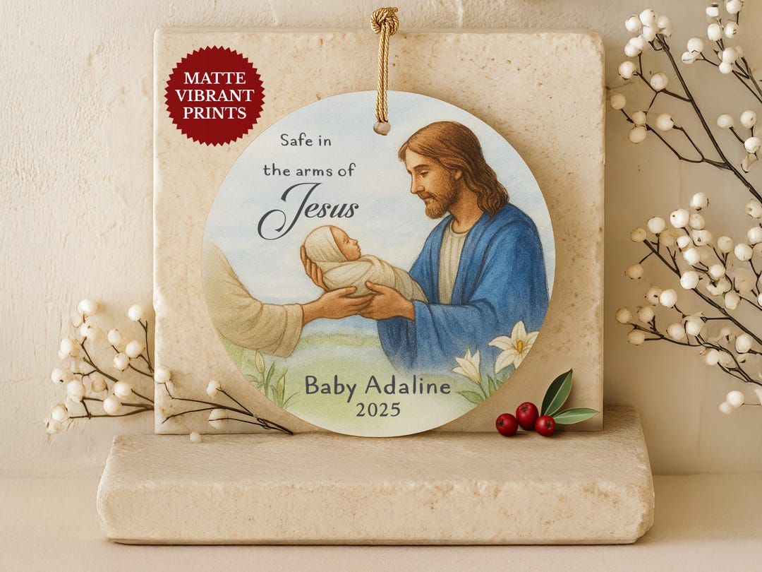 Miscarriage Ornament Jesus Baby Memorial Ornament for Miscarriage ...