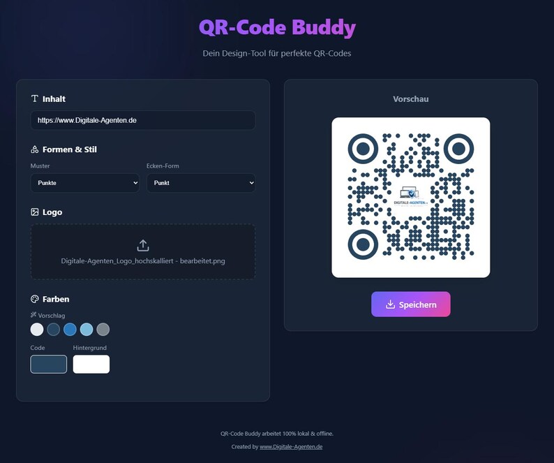 QR Code Buddy – Offline QR Code Generator With Logo, Colors & Design ...