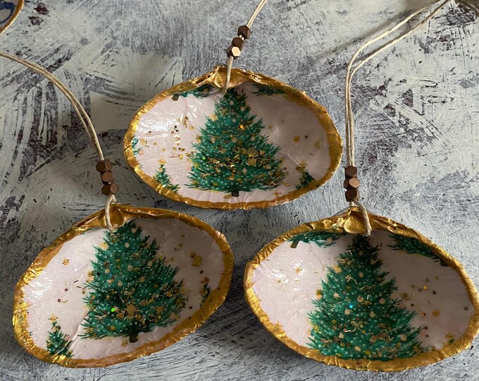 Jingle Shells/saddle Oyster Sea Shells/ Craft Shells, Orange and Yellow ...