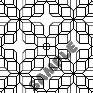 Bold Geometric Coloring Page, Digital Coloring Page, Adult Coloring ...