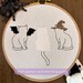 Ballerina Embroidery Pattern BUNDLE Dancer Ballet Floral Design ...