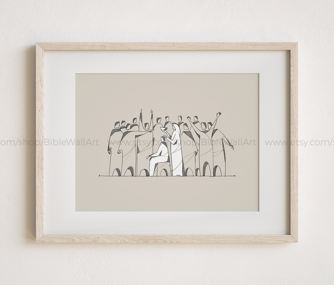 The Woman With an Alabaster Flask, Jesus Anointed at Bethany, Original ...