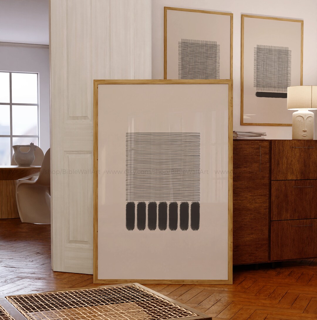 70x7 Abstract Minimalist Bible Verse Decor, Seventy Times Seven ...