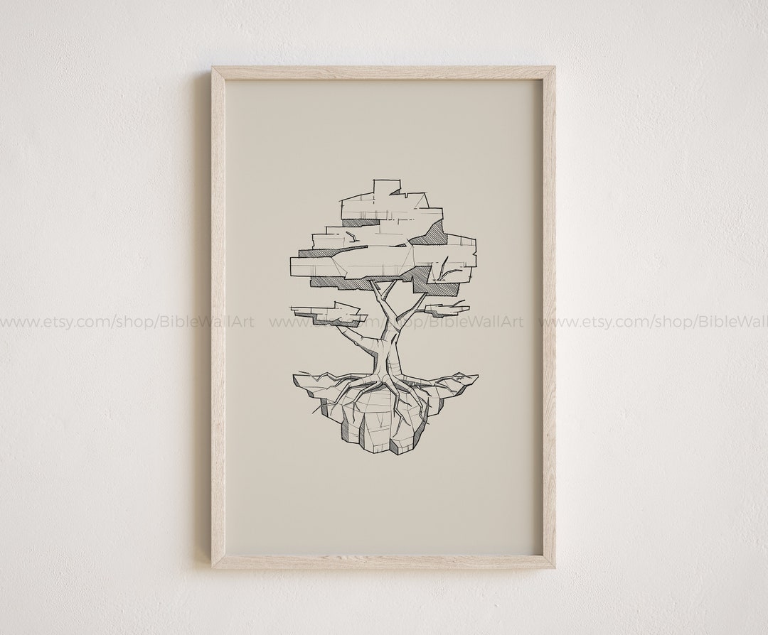 I Will Never Be Shaken, Psalm 62:2 Print, He Alone is My Rock and My ...