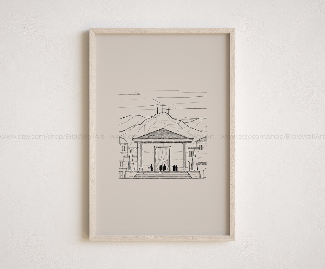 Jesus Before Pilate – Christ on Trial Modern Minimalist Bible Story ...