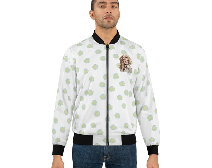 Dolly Parton Men's Bomber Jacket (AOP) - Etsy