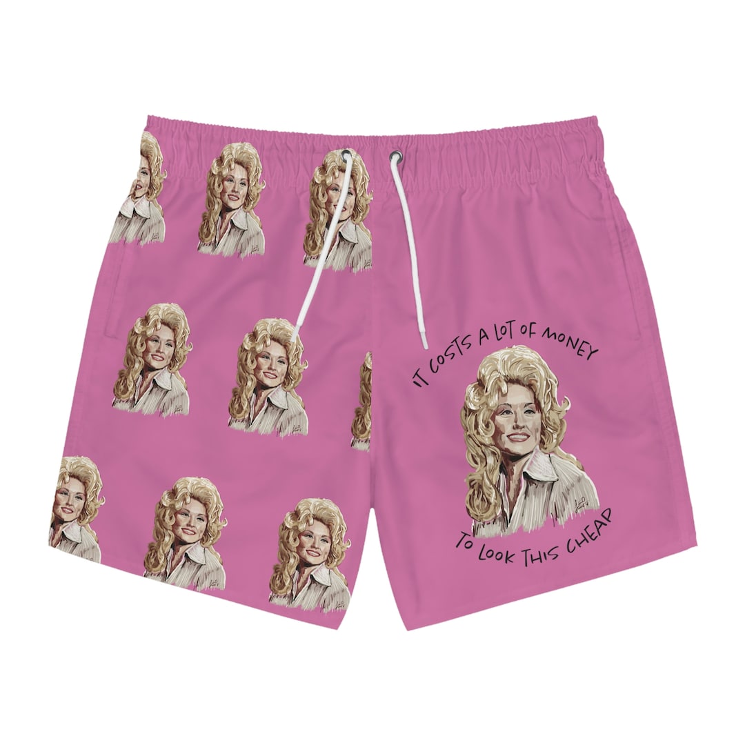 Dolly Parton Swim Trunks AOP - Etsy