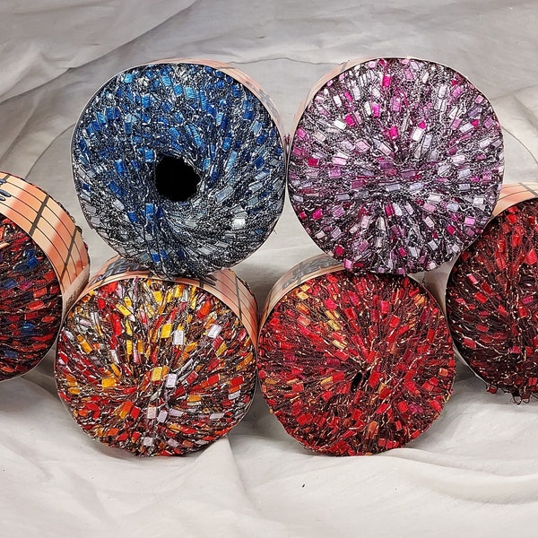 Metallic Yarn - Etsy