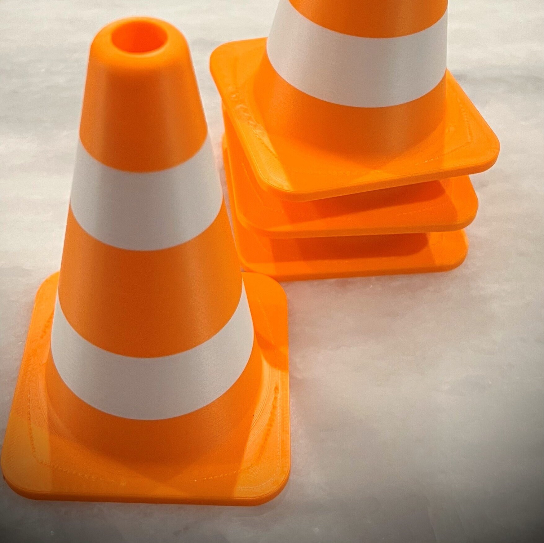 5 Inch Stackable Traffic Cone Model (3D Printed) - Etsy