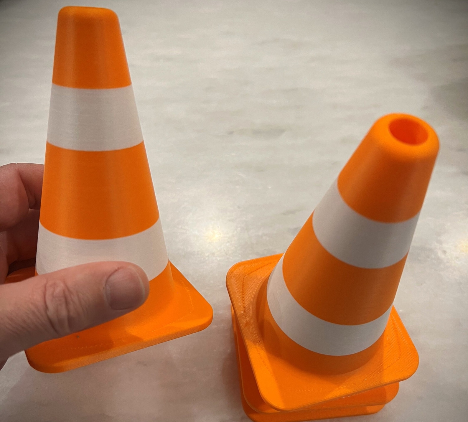 5 Inch Stackable Traffic Cone Model (3D Printed) - Etsy