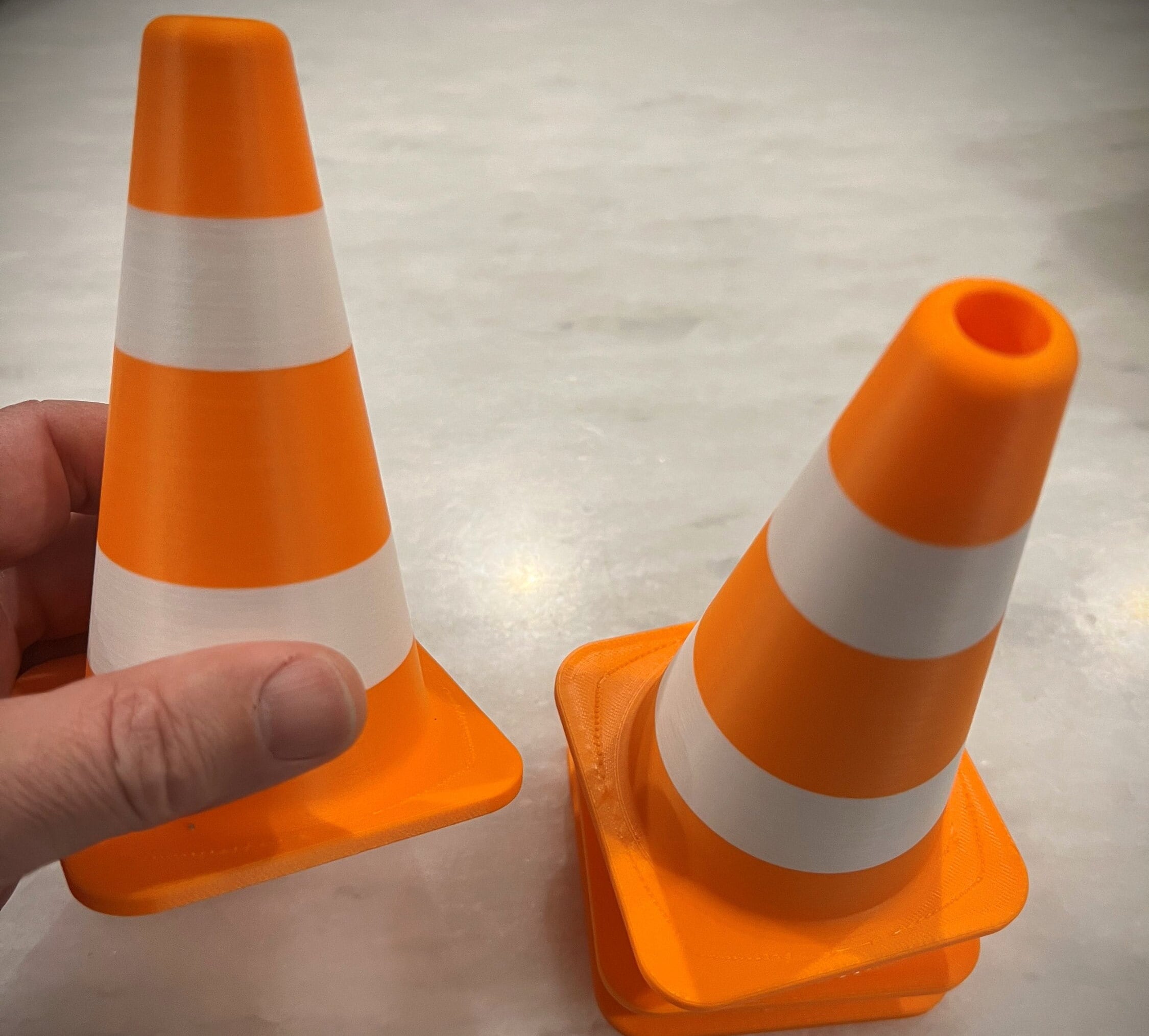 5 Inch Stackable Traffic Cone Model (3D Printed) - Etsy