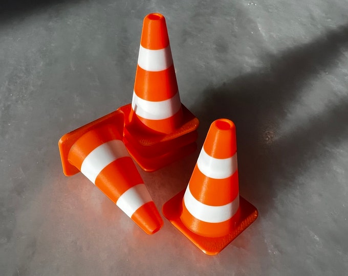 Vintage Road Sign Cake Toppers set of 12, Plastic Traffic Sign Decor ...