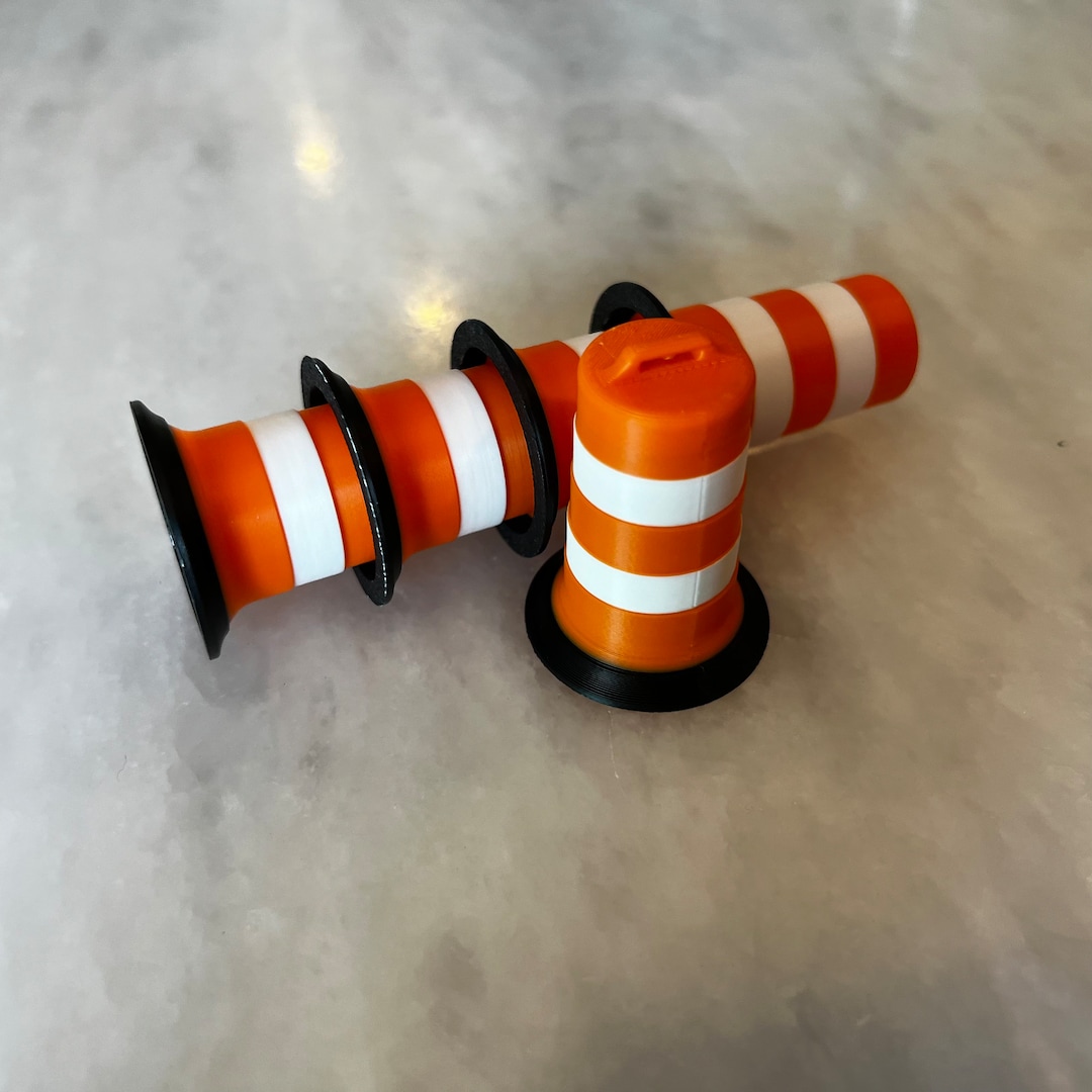 3 Pack - Stackable Miniature Construction Barrels - Etsy