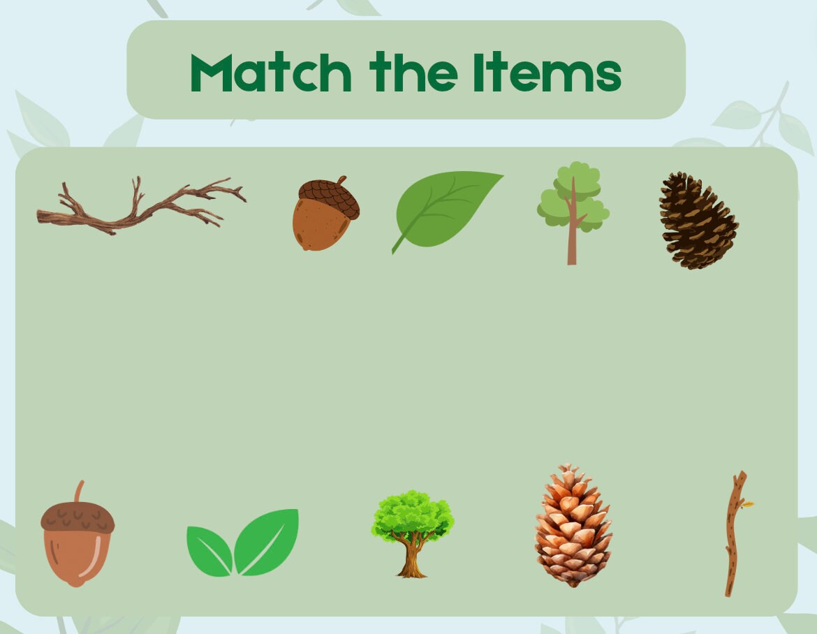 All About Trees Busy Book Printable - Etsy