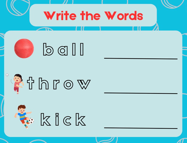 All About Balls Busy Book Printable - Etsy