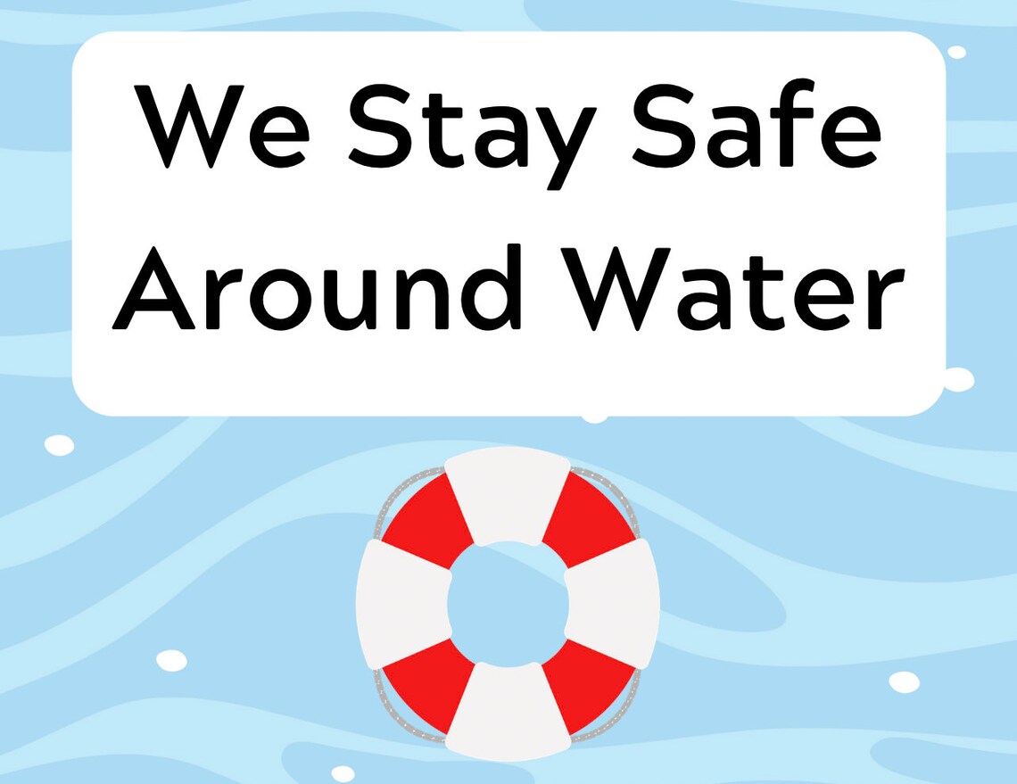 Water Safety Social Story - Swimming Safety for Kids - Etsy
