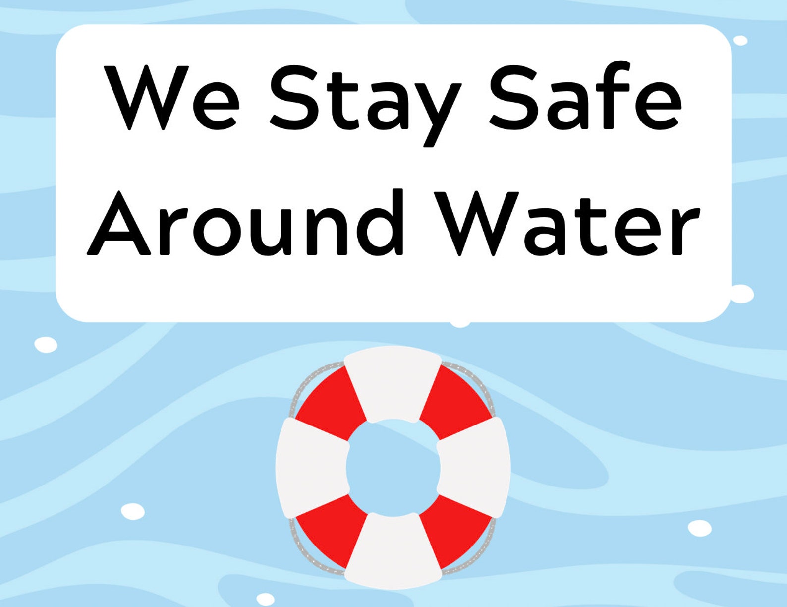 Water Safety Social Story - Swimming Safety for Kids - Etsy