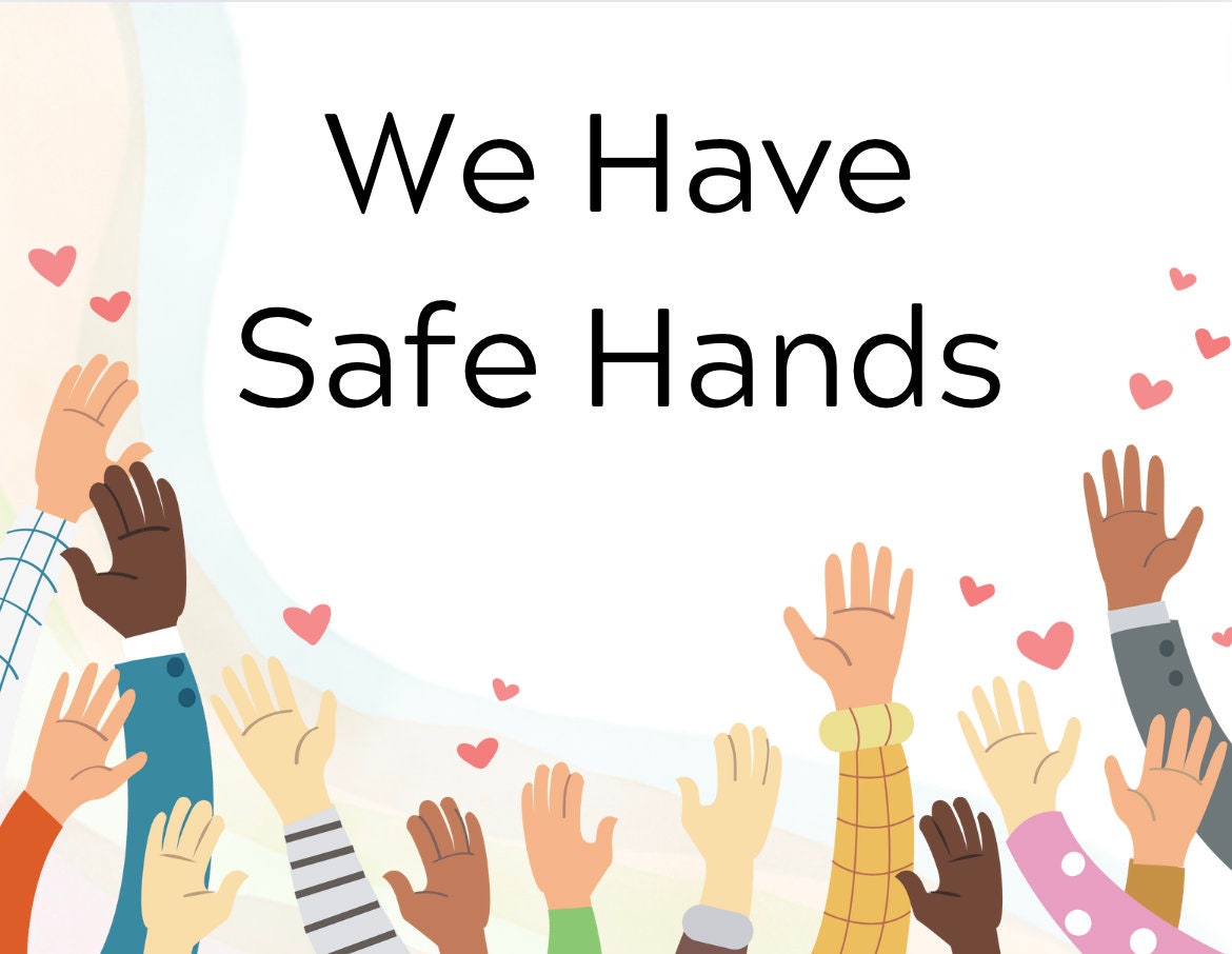 Safe Hands Social Story and Sorting Game - Etsy