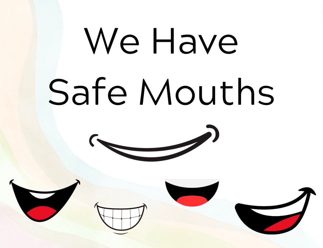 Safe Mouths (no Biting, No Spitting, No Screaming) Social Story and ...