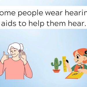 Wearing Hearing Aids Social Story for Preschoolers - Etsy