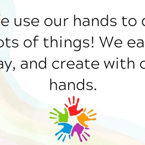 Safe Hands Social Story and Sorting Game - Etsy