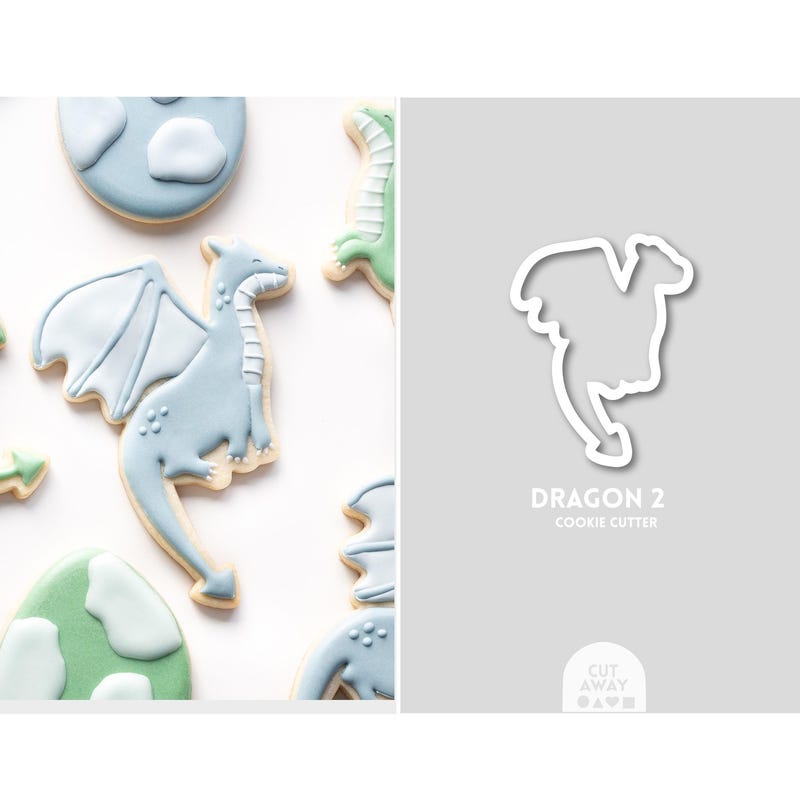 Dragon Cookie Cutter - Etsy