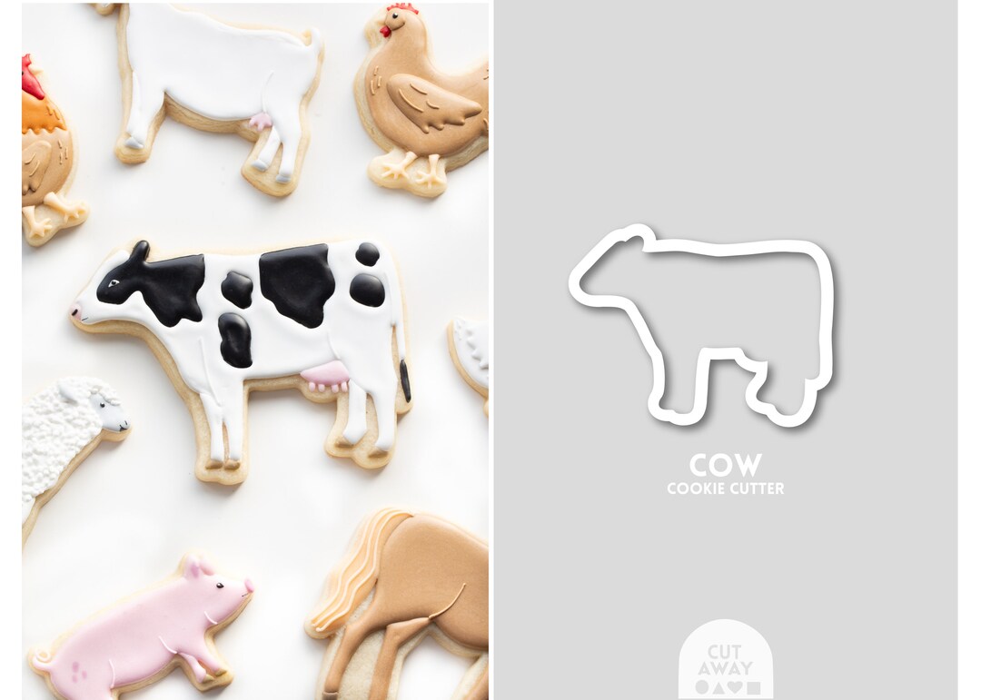 Cow Cookie Cutter - Etsy
