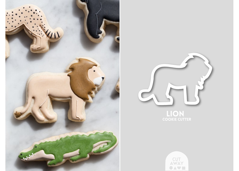 Lion Cookie Cutter - Etsy