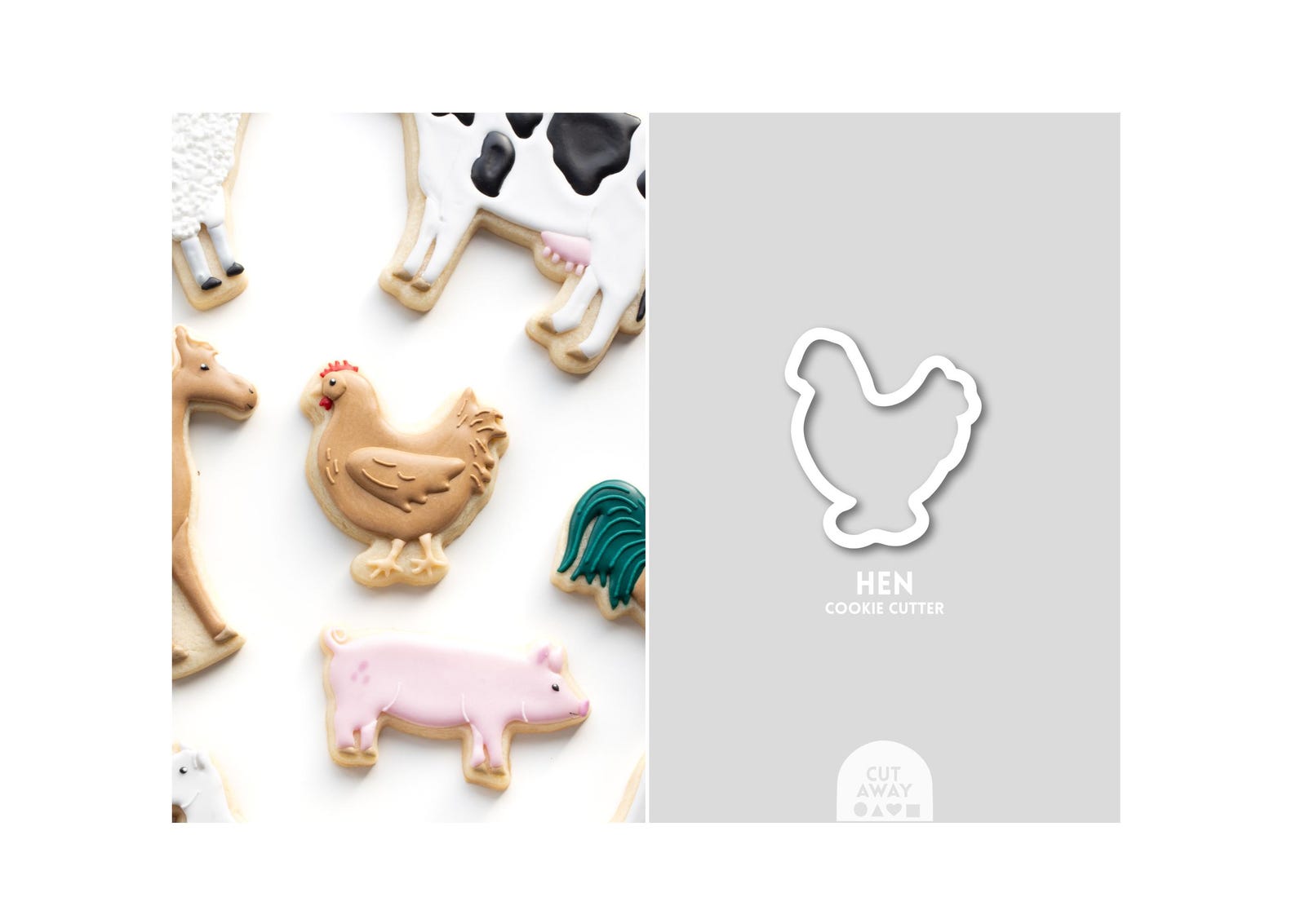 Hen Cookie Cutter - Etsy