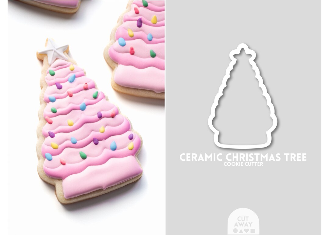 Ceramic Christmas Tree Cookie Cutter - Etsy