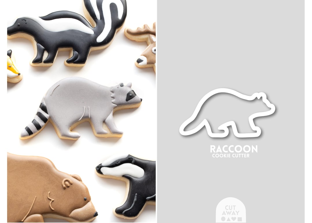 Raccoon Cookie Cutter - Etsy