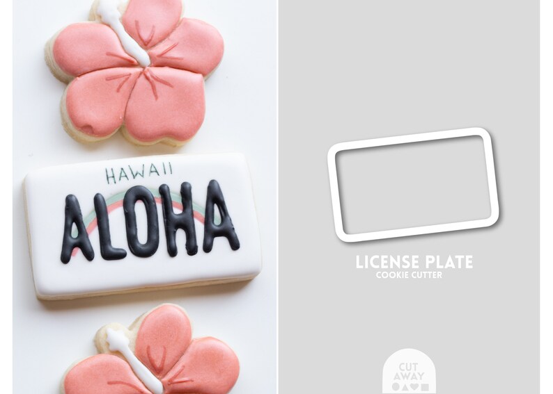 License Plate Cookie Cutter - Etsy