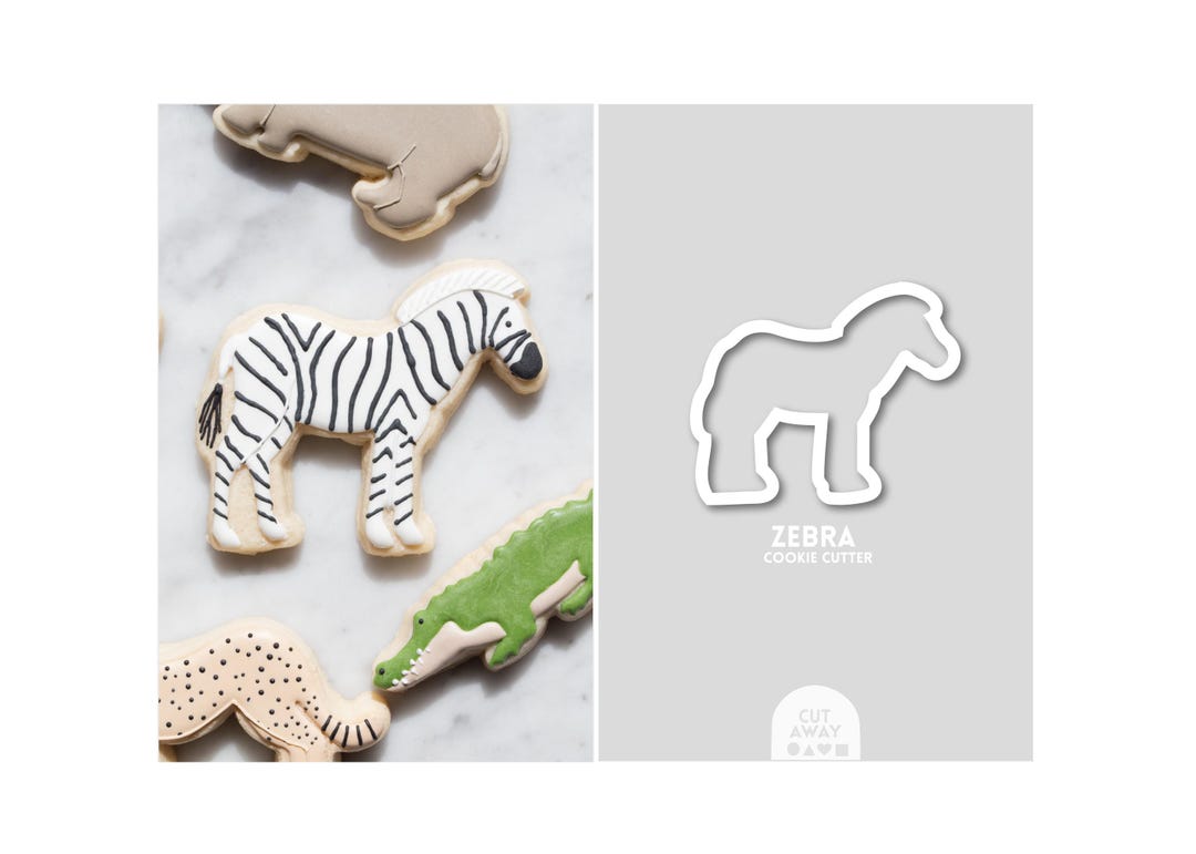 Zebra Cookie Cutter - Etsy