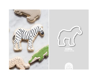 Zebra Cookie Cutter - Etsy