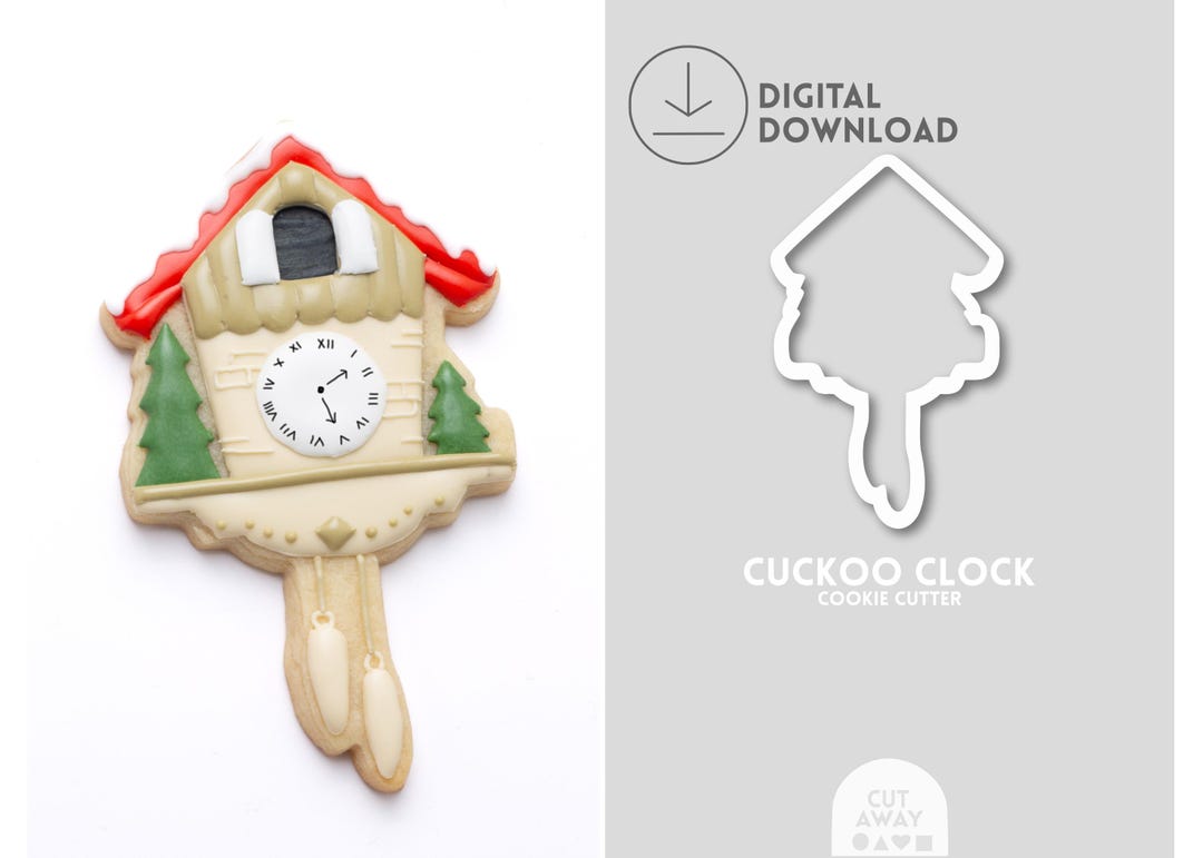 Digital Download-cuckoo Clock Cookie Cutter STL File - Etsy