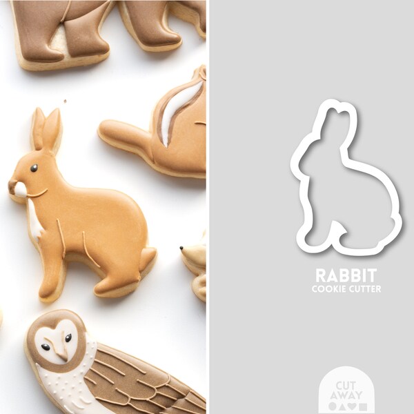 Rabbit Cookie Cutter - Etsy