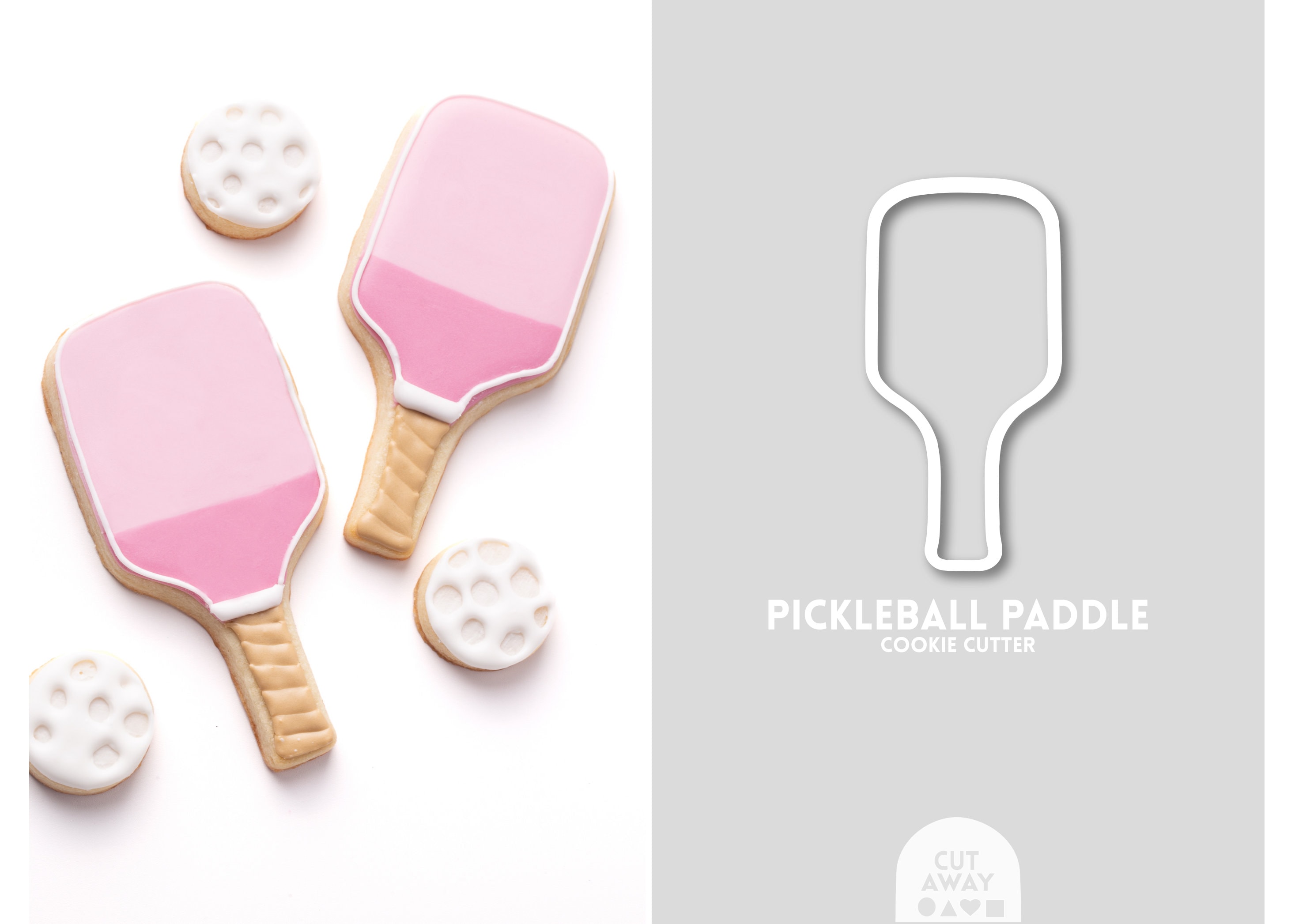 Pickleball Paddle Cookie Cutter - Etsy