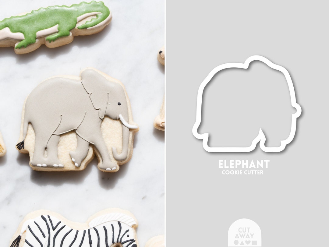 Elephant Cookie Cutter - Etsy