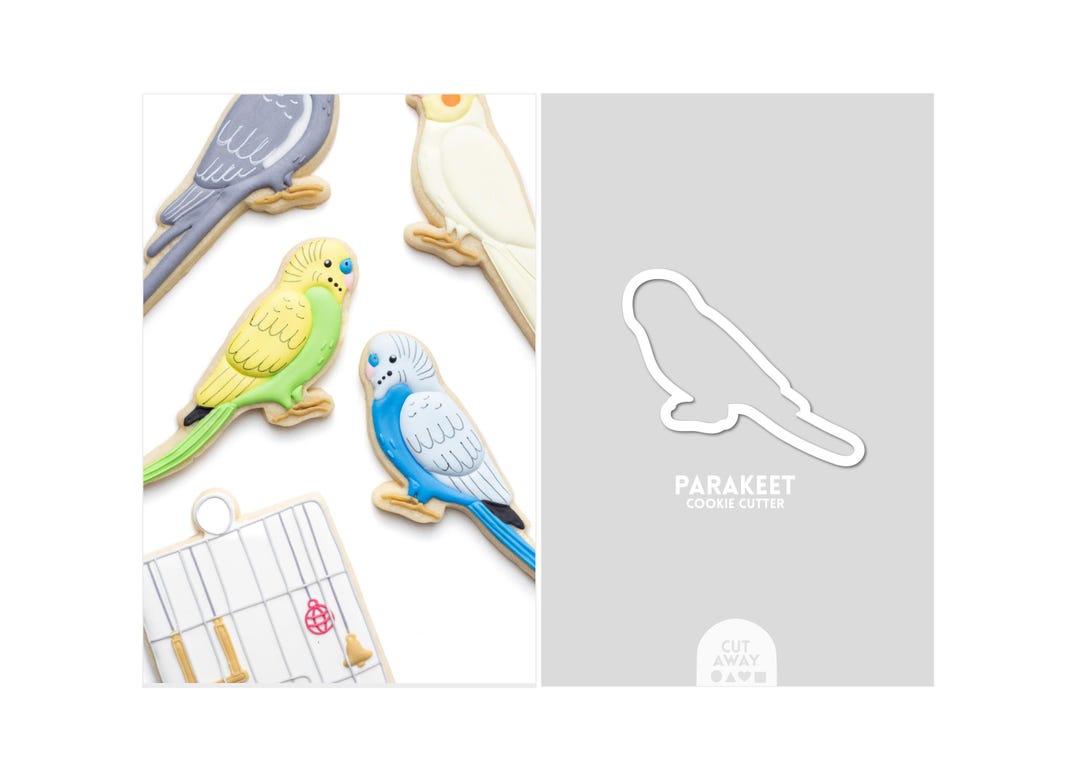 Parakeet Cookie Cutter - Etsy