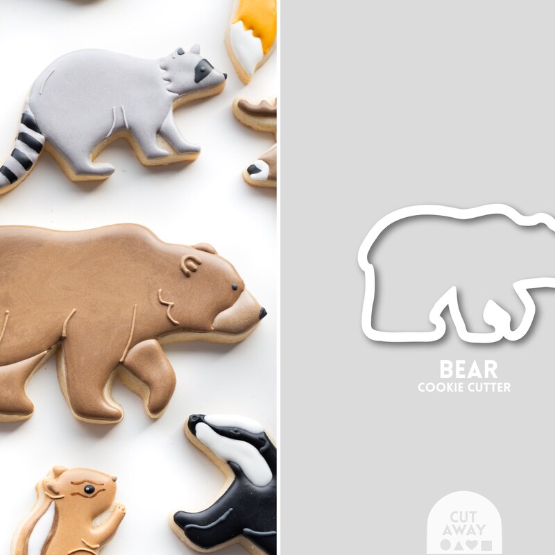 Polar Bear Cookie Cutter - Etsy