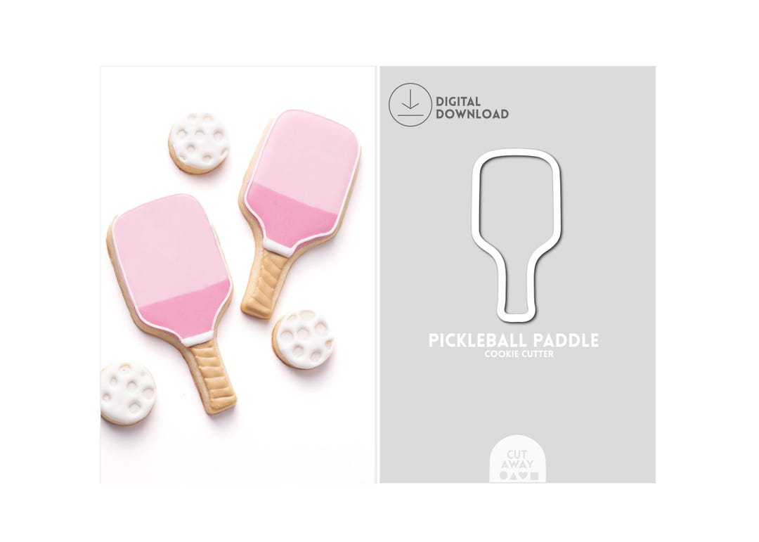 Digital Download- Pickleball Paddle Cookie Cutter STL File - Etsy