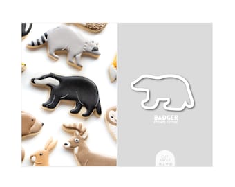 Badger Cookie Cutter - Etsy