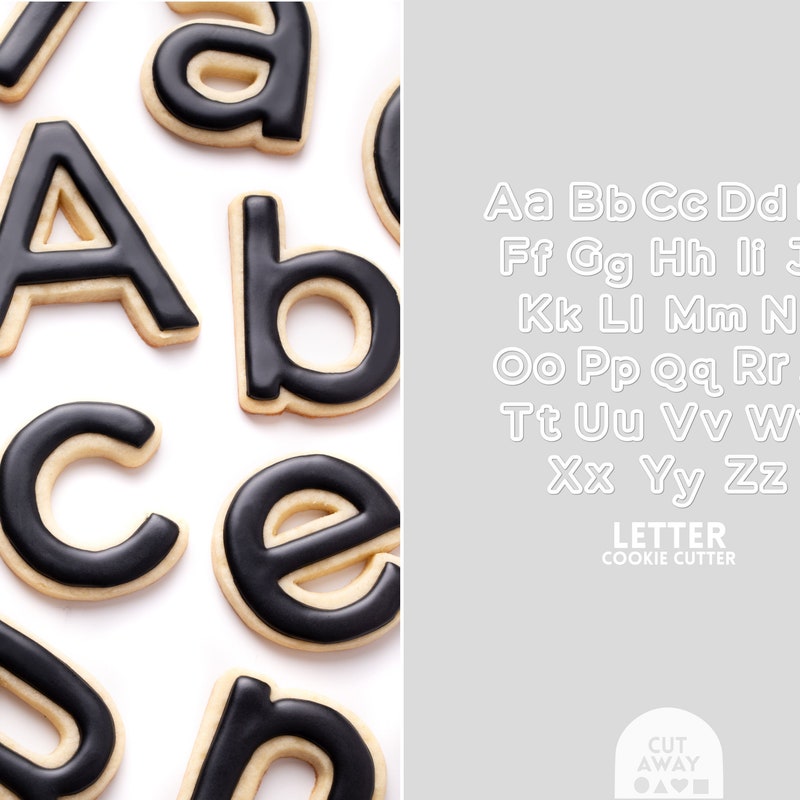 Abc Cookie Cutter - Etsy