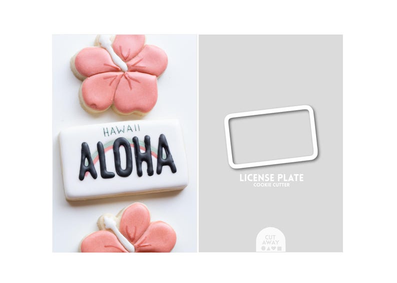 License Plate Cookie Cutter - Etsy