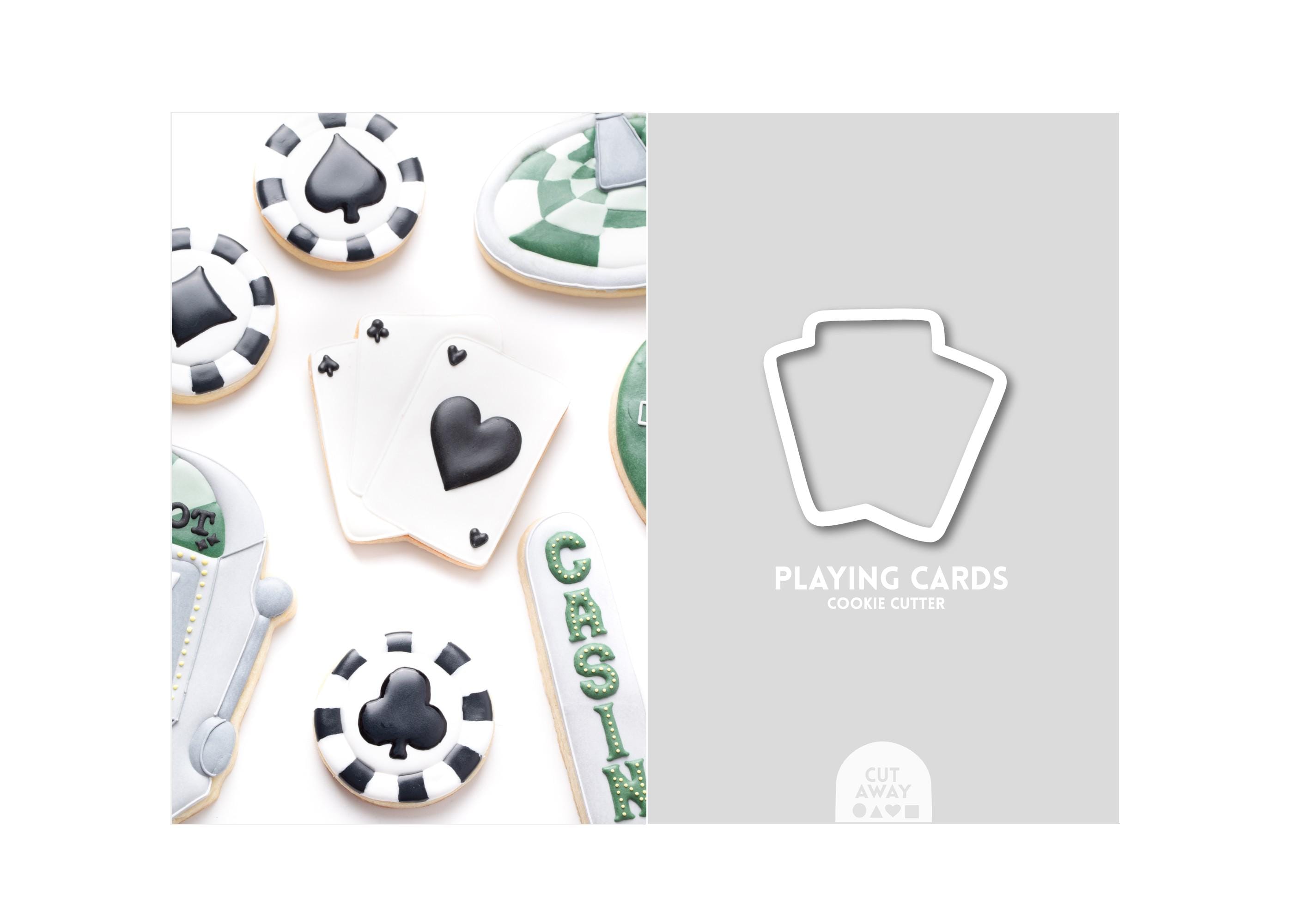 Playing Cards Cookie Cutter - Etsy