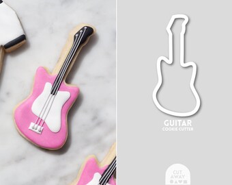 Electric Guitar Cookie Cutter - Etsy
