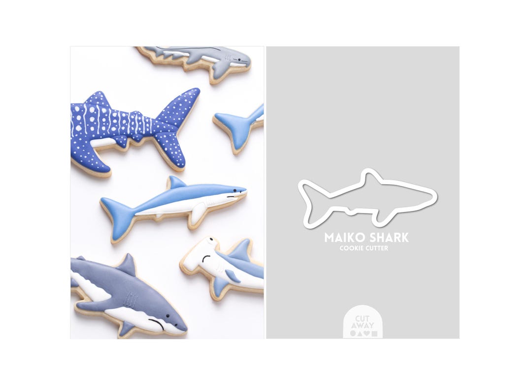 Mako Shark Cookie Cutter - Etsy